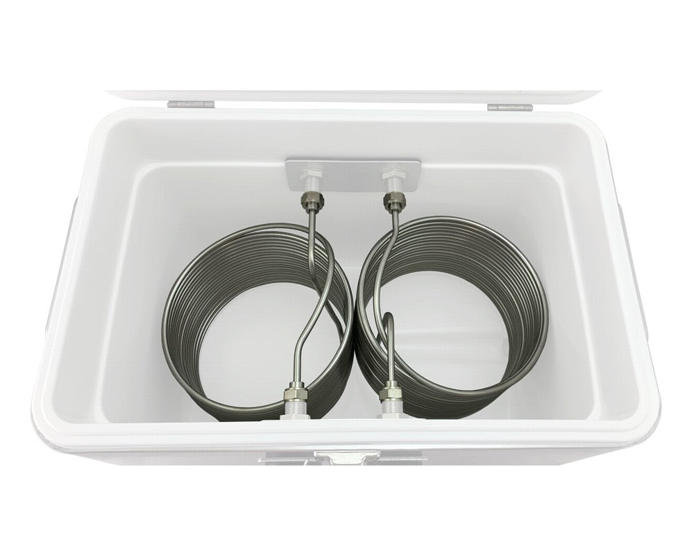 50' Jockey Box Coil, Bent, Pass Through – Coldbreak